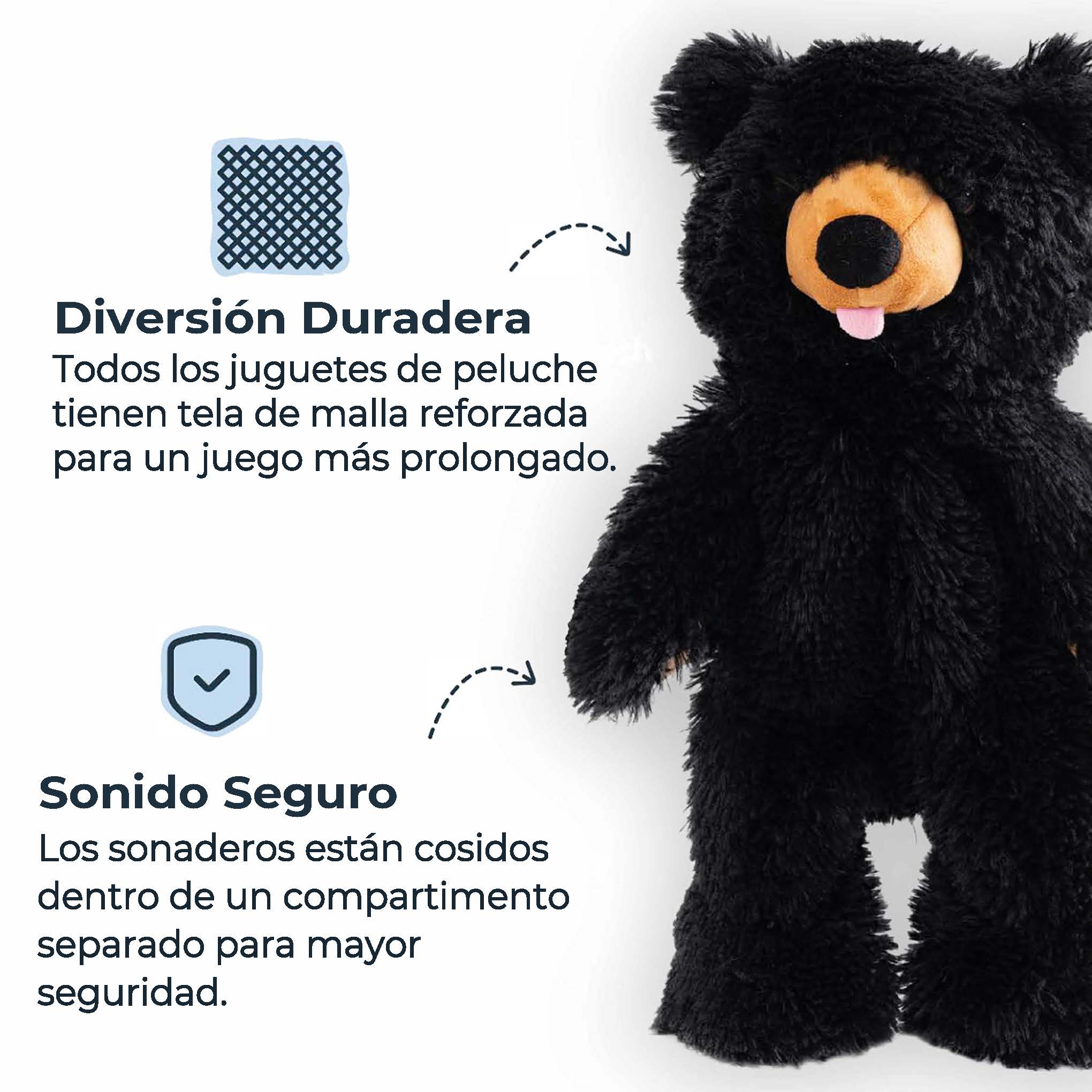 Oso Negro Interactivo Sin Relleno | CANCHILE